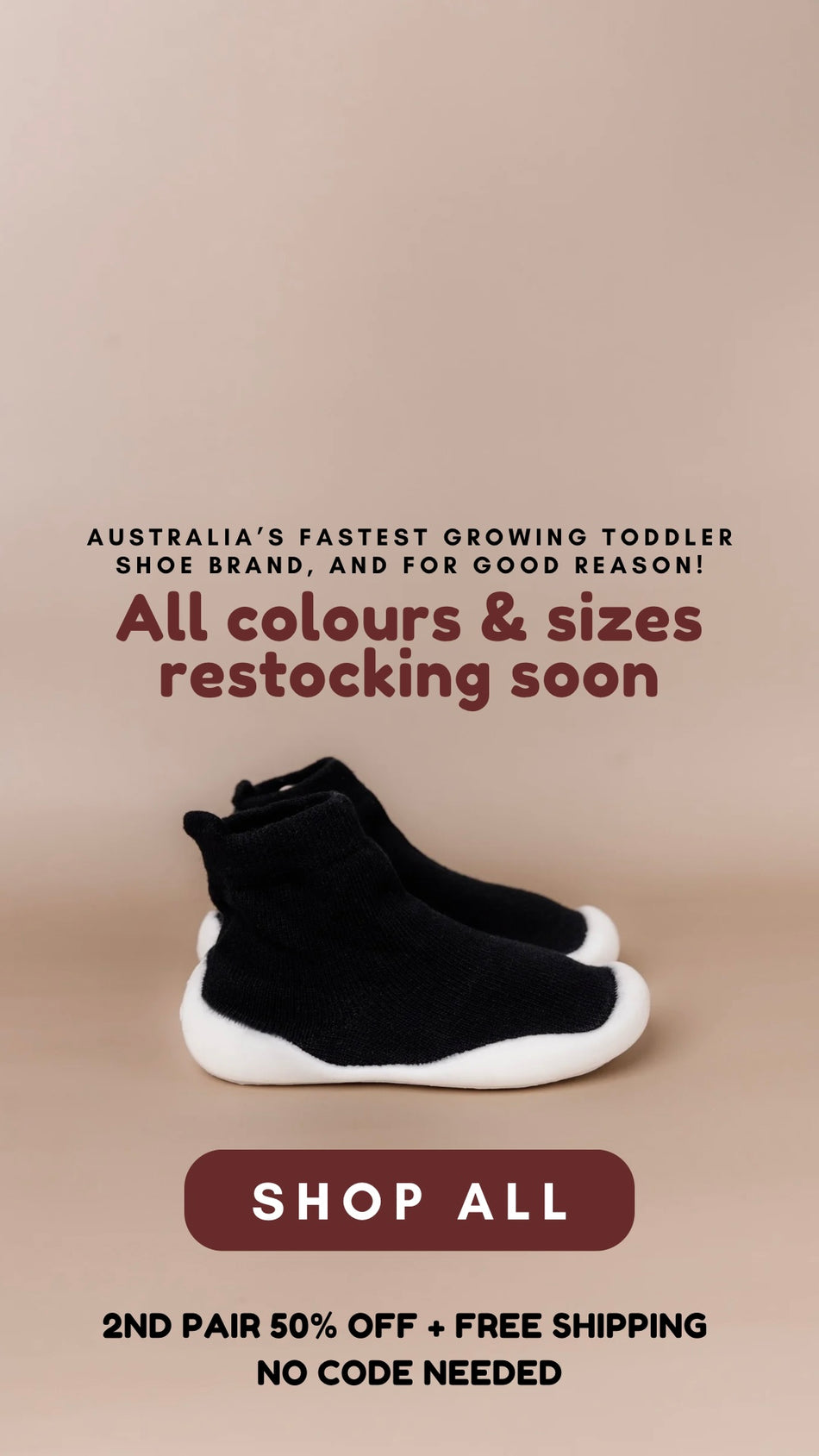 Tiny Toes Sock Shoes